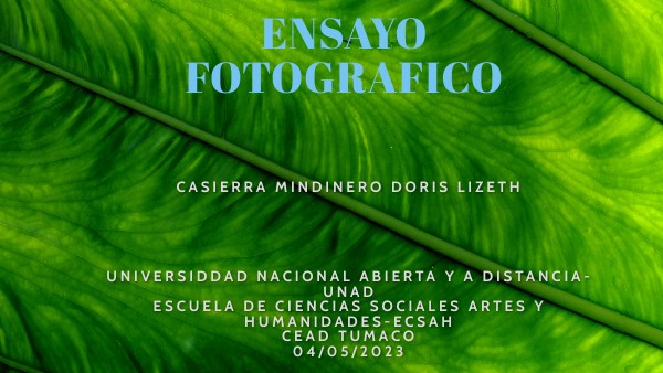 ENSAYO FOTOGRAFICO_Doris Casierra | Genially