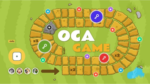 Oca game 5th | Genially