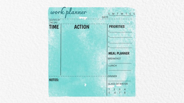 WORK PLANNER
