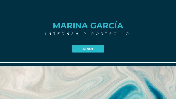 INTERNSHIP PORTFOLIO | Genially
