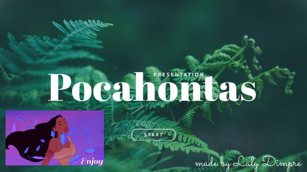 Pocahontas PRESENTATION