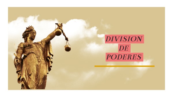 DIVISION DE PODERES