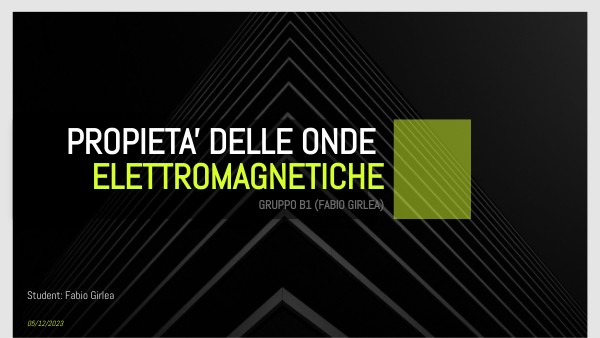 proprietà onde elettromagnetiche