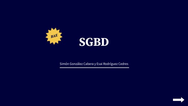 SGBD