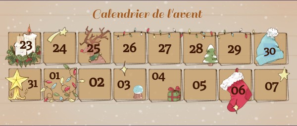 calendrier francese | Genially