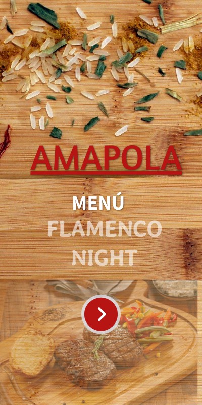 MENU FLAMENCO