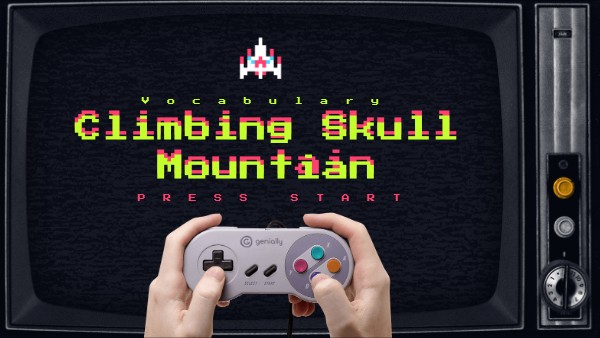 Climbing Skull Mountain Vocabulary