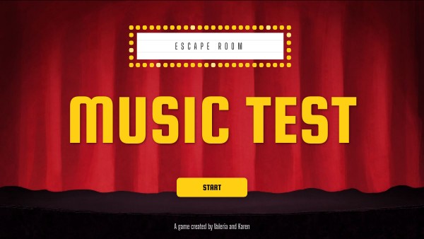 MUSIC ESCAPE ROOM | Genially