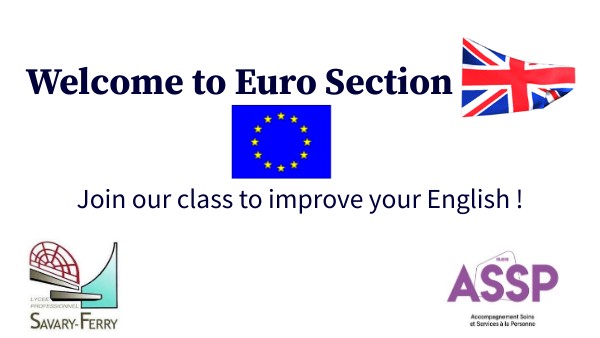 Section Euro Anglais ASSP