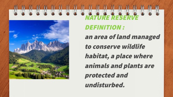 NATURE RESERVES | Genially