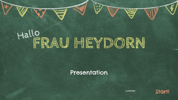 ANIMATED CHALKBOARD PRESENTATION