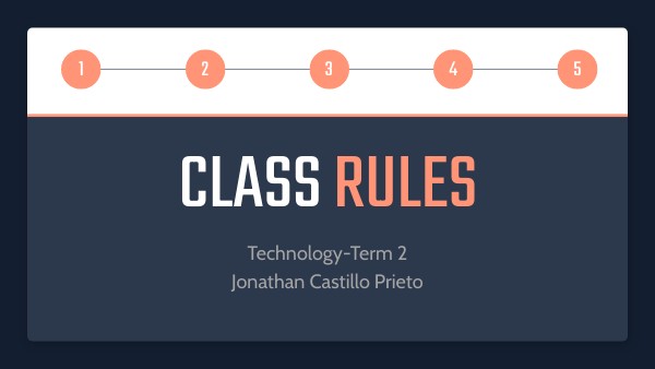 CLASS RULES | Genially