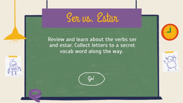 Ser vs. Estar | Genially