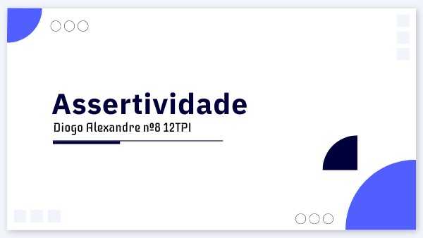 Trabalho- Assertividade
