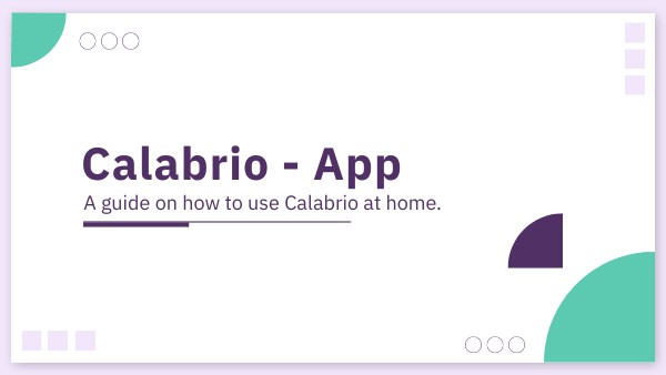 Calabrio App | Genially