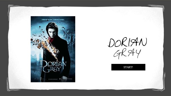 DORIAN GRAY PRESENTATION