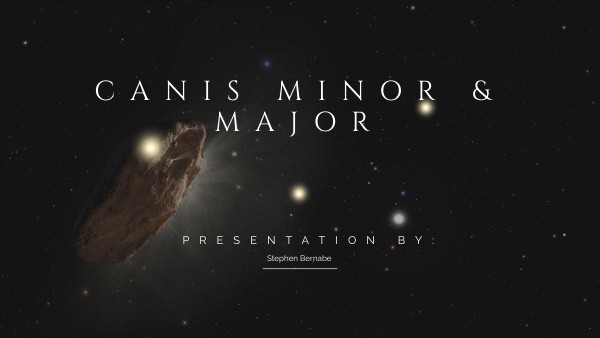 Canis Minor & Major | Genially