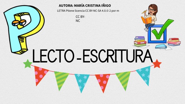 lecto-escritura letra P 5 años Educación Infantil | Genially