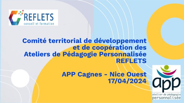 COTEDECO REFLETS 2024 | Genially