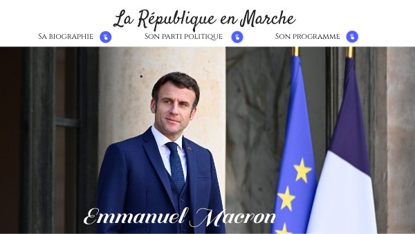 EMMANUEL MACRON | Genially