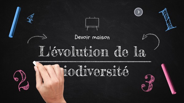 Devoir maison biodiversité | Genially