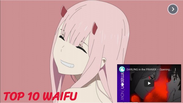 top 10 waifu