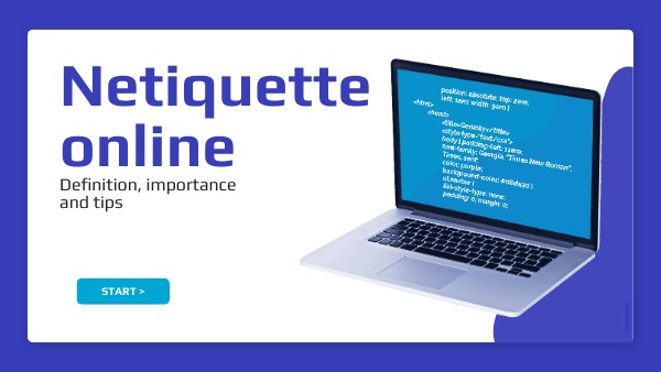 Netiquette online | Genially