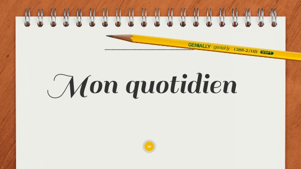 Mon quotidien | Genially