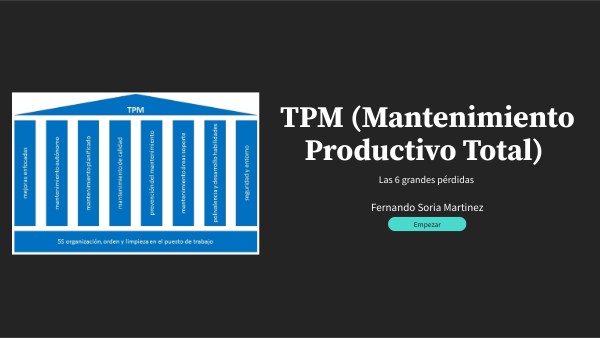 PRESENTACIÓN TPM | Genially