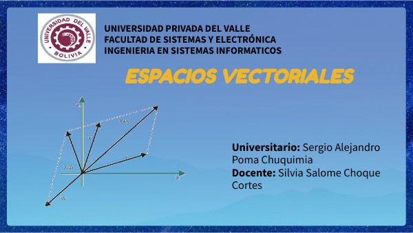 ESPACIO VECTORIAL | Genially