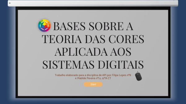 Teoria da cor e Modelo RGB | Genially
