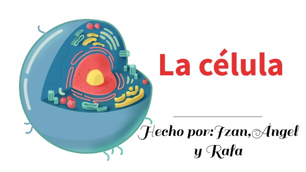 Póster interactivo célula | Genially