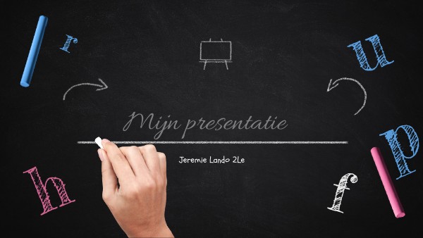 CHALK & BLACKBOARD PRESENTATION | Genially