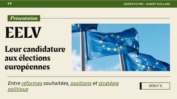 Programme EELV | Genially