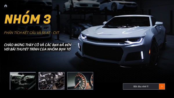 Bài Thuyết Trình Về Hộp Số AT - AVT