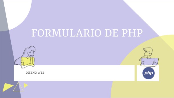 Formulario de PHP