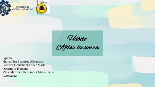 Afilar la sierra | Genially