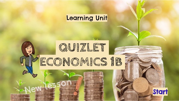 Economics 1B