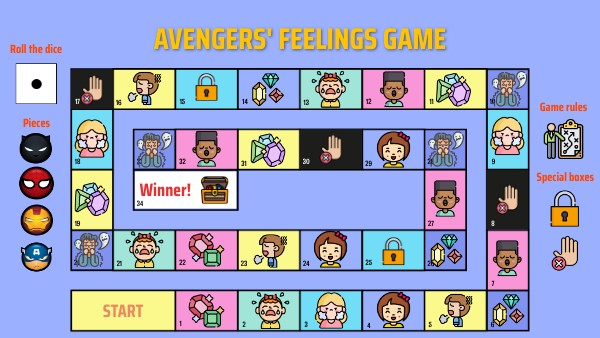 AVENGERS FEELINGS GAME | Genially