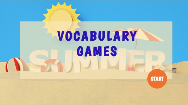 Summer games English kids | Genially
