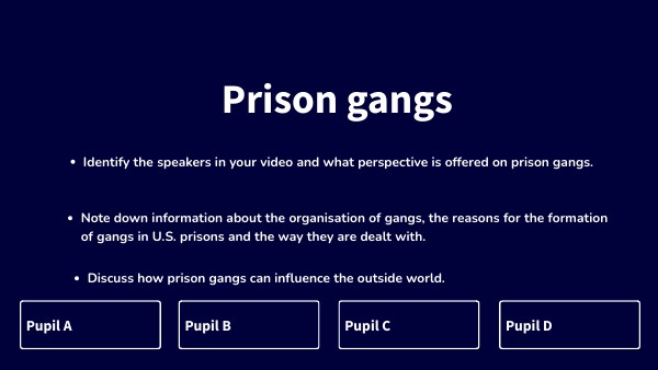 Copy - Prison gangs | Genially