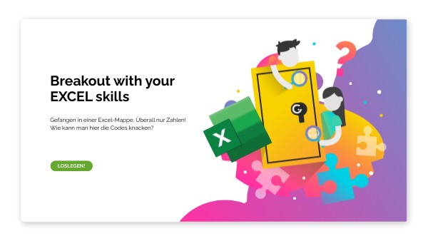 Breakout: Excel-Grundlagen | Genially