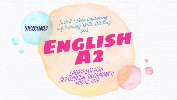 Task 2 - English A2 | Genially