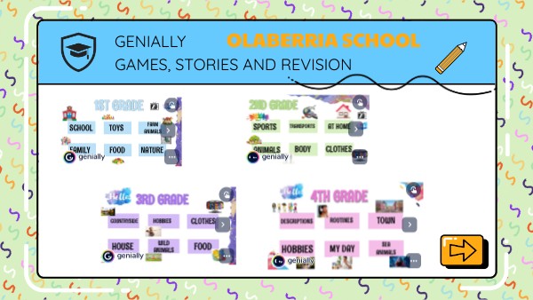 GAMES AND REVISION 1-4 grades