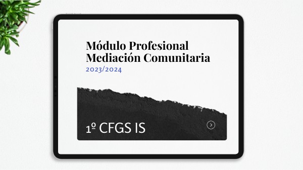 PRESENTACIÓN MP MEDIACIÓN COMUNITARIA | Genially