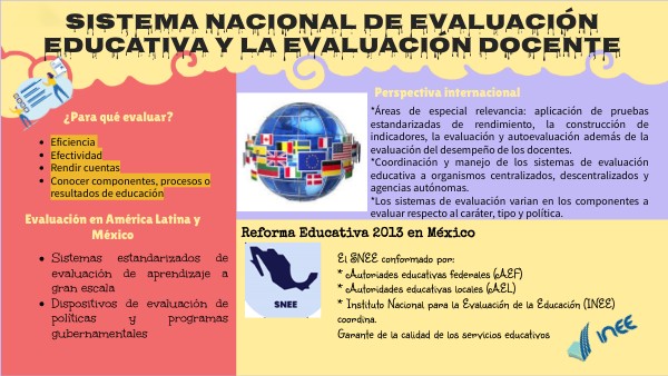 SNEE Y LA EVALUACIÓN DOCENTE | Genially