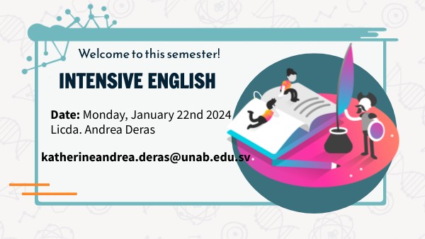 Intensive English Class #1