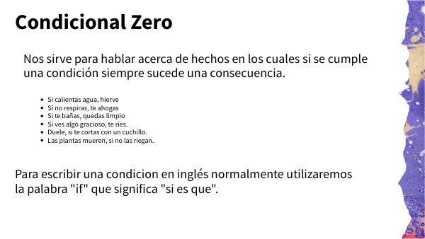 Condicional Zero 7mo | Genially