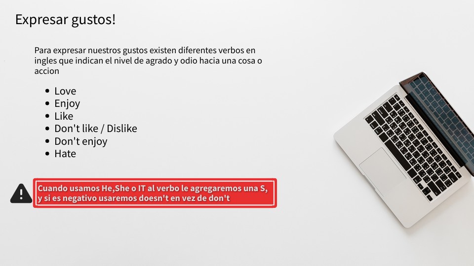 Likes and Dislikes | Genially