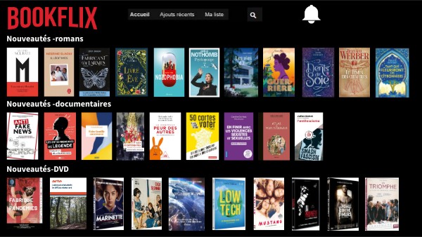 Bookflix janvier 2024 | Genially